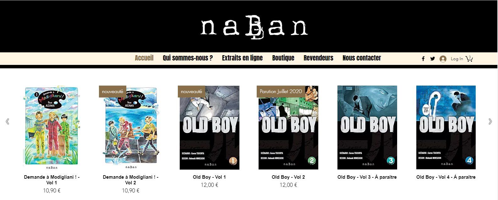 Le site de naBan ouvre ses portes, 05 Mai 2020 - Manga news