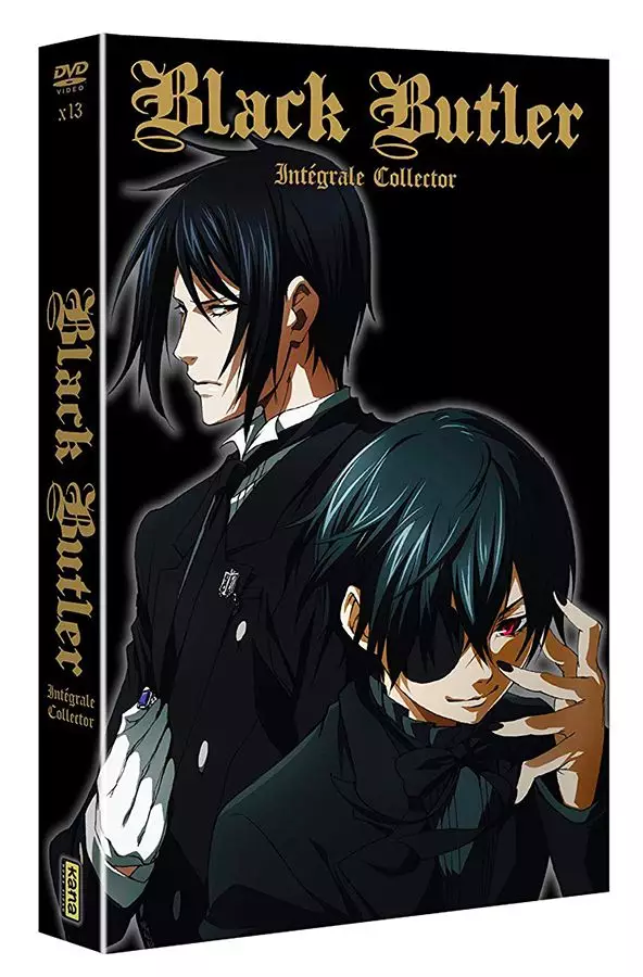 DVD Black Butler - Intégrale Collector A4 (Saisons 1 & 2 + Book of ...