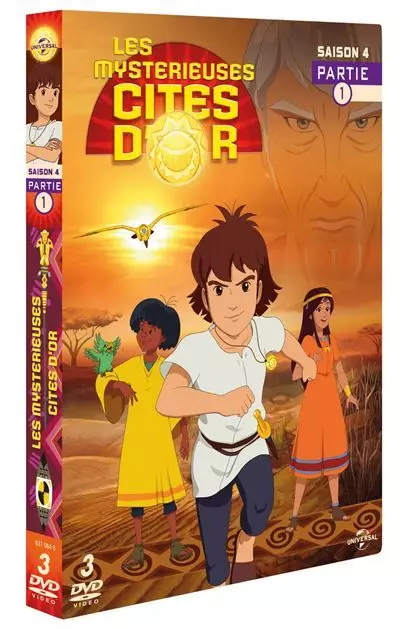 Couvertures dvd Mystérieuses Cités d'Or (les) - Saison 4 - Coffret Vol ...