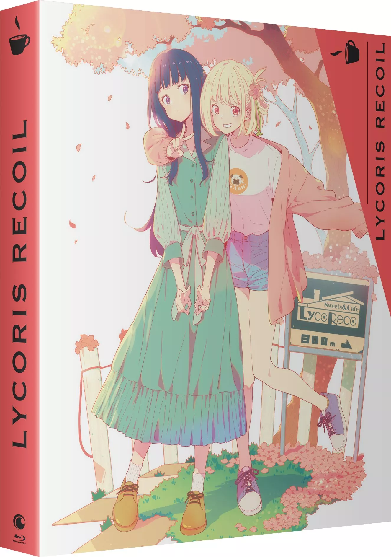 Couvertures dvd Lycoris Recoil - Intégrale Blu-ray - Manga news