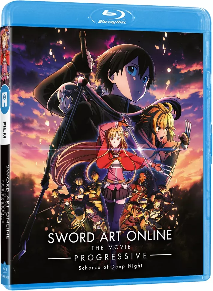 Couvertures dvd Sword Art Online Progressive - Scherzo of Deep Night - Édition Blu-ray - Manga news
