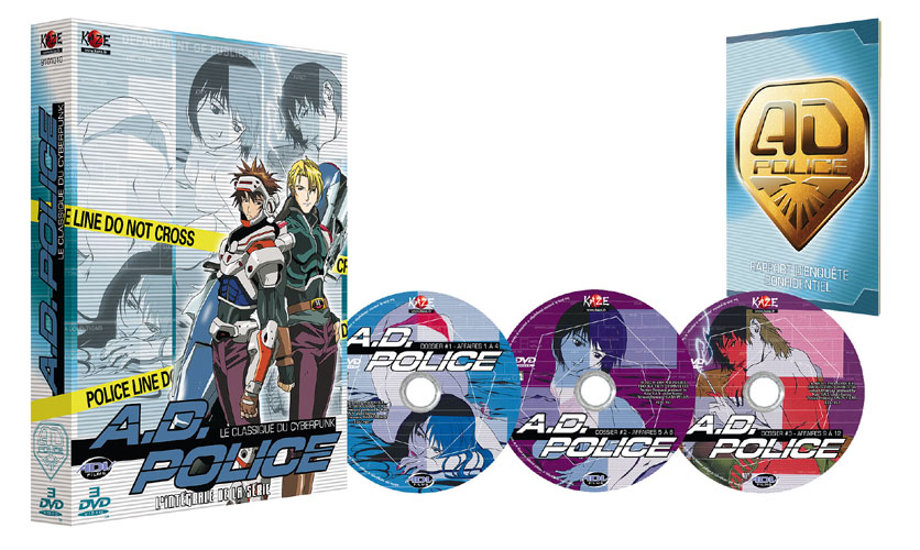 DVD AD Police - TV - Anime Dvd - Manga news