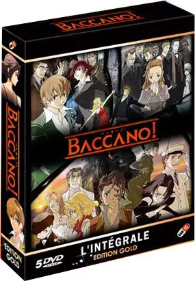 DVD Baccano! Intégrale - Gold - Anime Dvd - Manga news