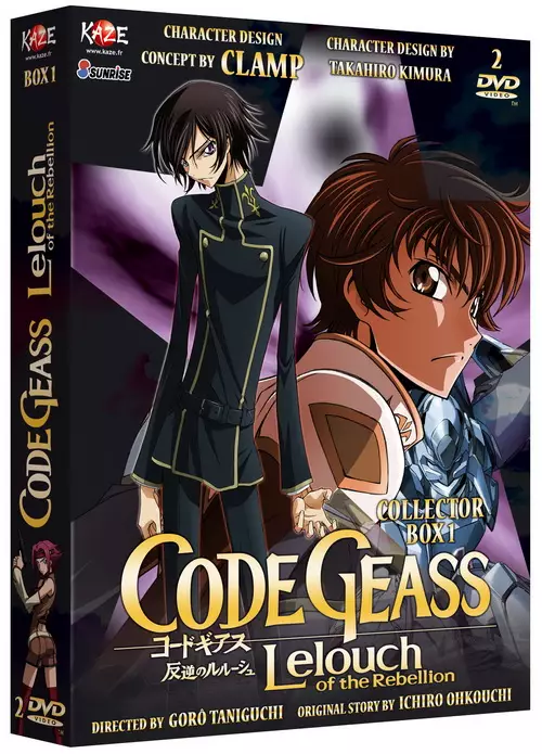 DVD Code Geass - Lelouch of the Rebellion Vol.1 - Anime Dvd - Manga news