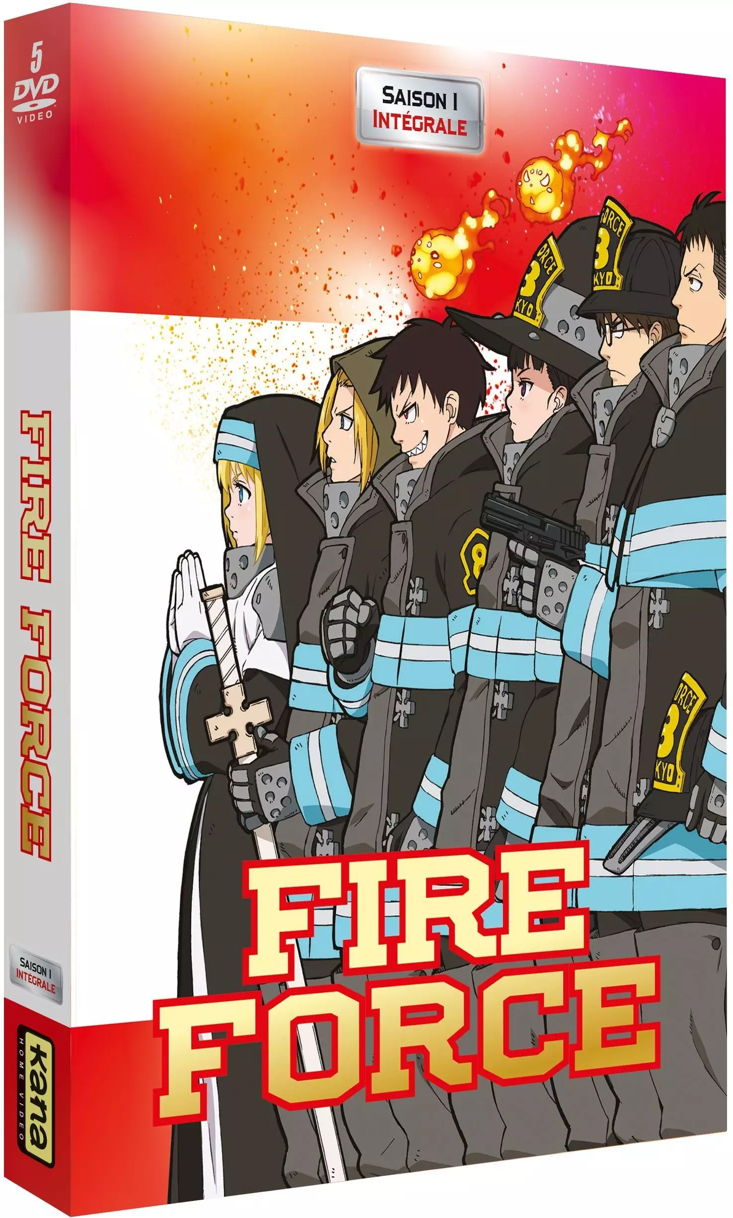 DVD Fire Force - Saison 1 - Coffret DVD - Anime Dvd - Manga news