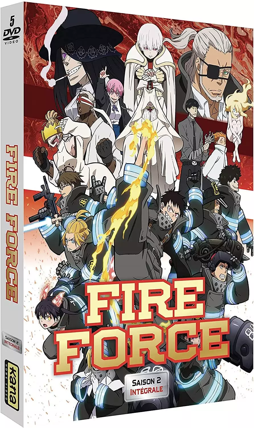 DVD Fire Force - Saison 2 - Coffret DVD - Anime Dvd - Manga news