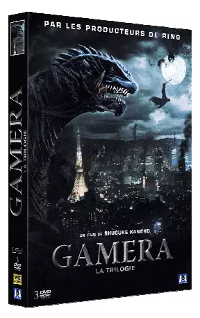 DVD Gamera - La Trilogie - Anime Dvd - Manga news