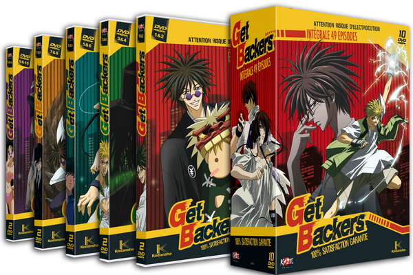 DVD Get Backers - Intégrale Slim - Anime Dvd - Manga news