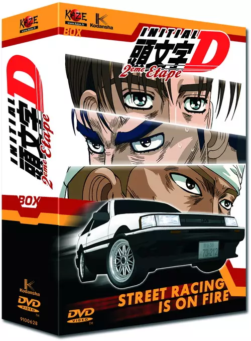 DVD Initial D - Second Stage - Intégrale - Anime Dvd - Manga news