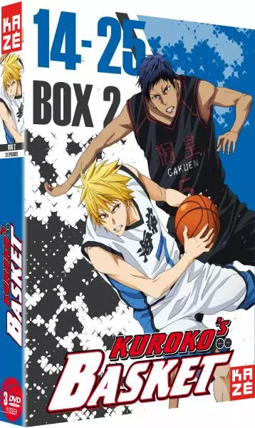 DVD Kuroko's basket - Saison 1 Vol.2 - Anime Dvd - Manga news