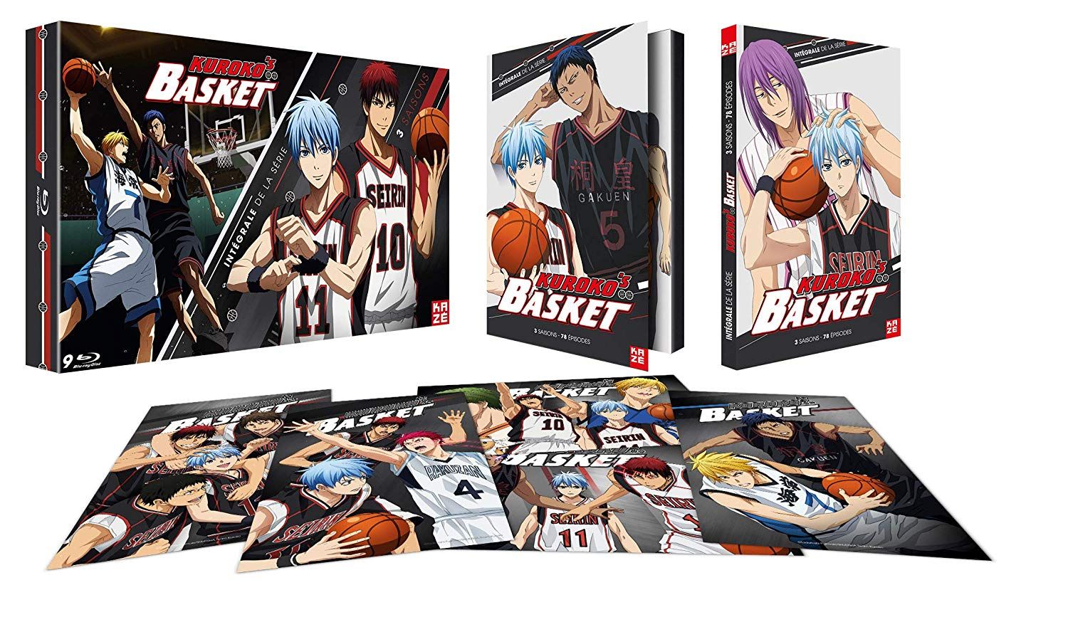 DVD Kuroko's basket - Intégrale DVD - Anime Dvd - Manga news