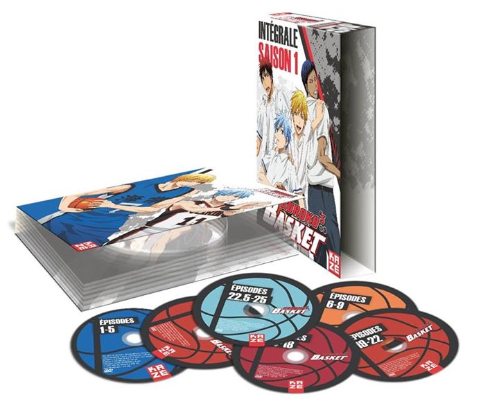 DVD Kuroko's basket - Intégrale Saison 1 - Anime Dvd - Manga news