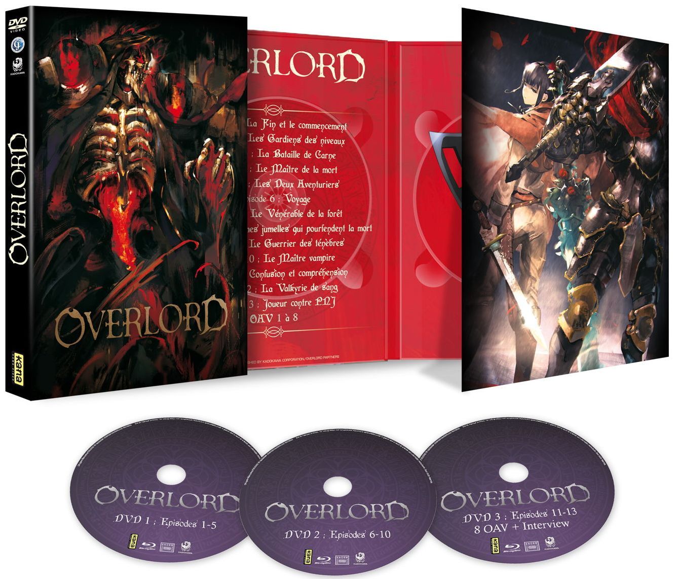 DVD Overlord - Intégrale - Anime Dvd - Manga news