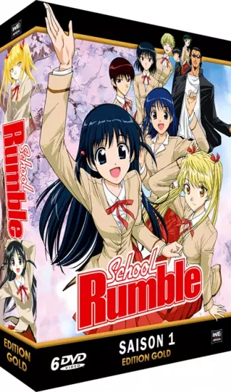 DVD School Rumble - Saison 1 - Edition Gold Vol.1 - Anime Dvd - Manga news