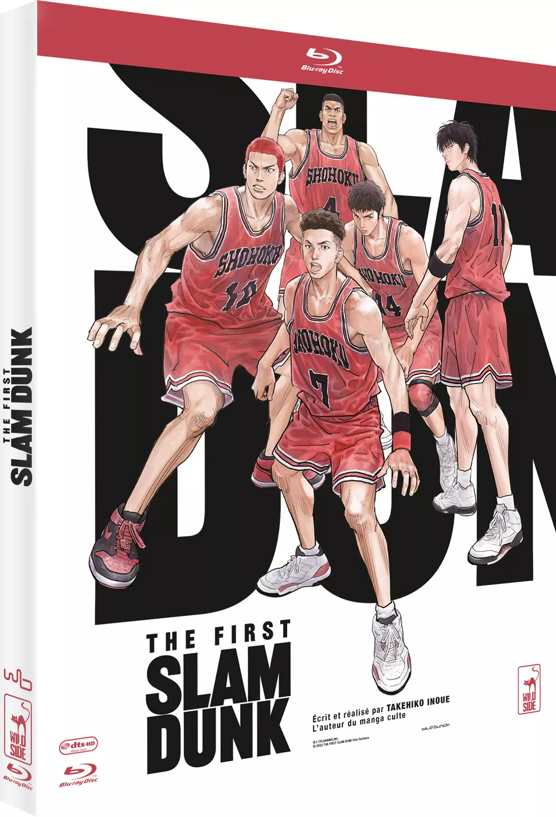 Couvertures dvd The First Slam Dunk - Film - Blu-Ray - Manga news