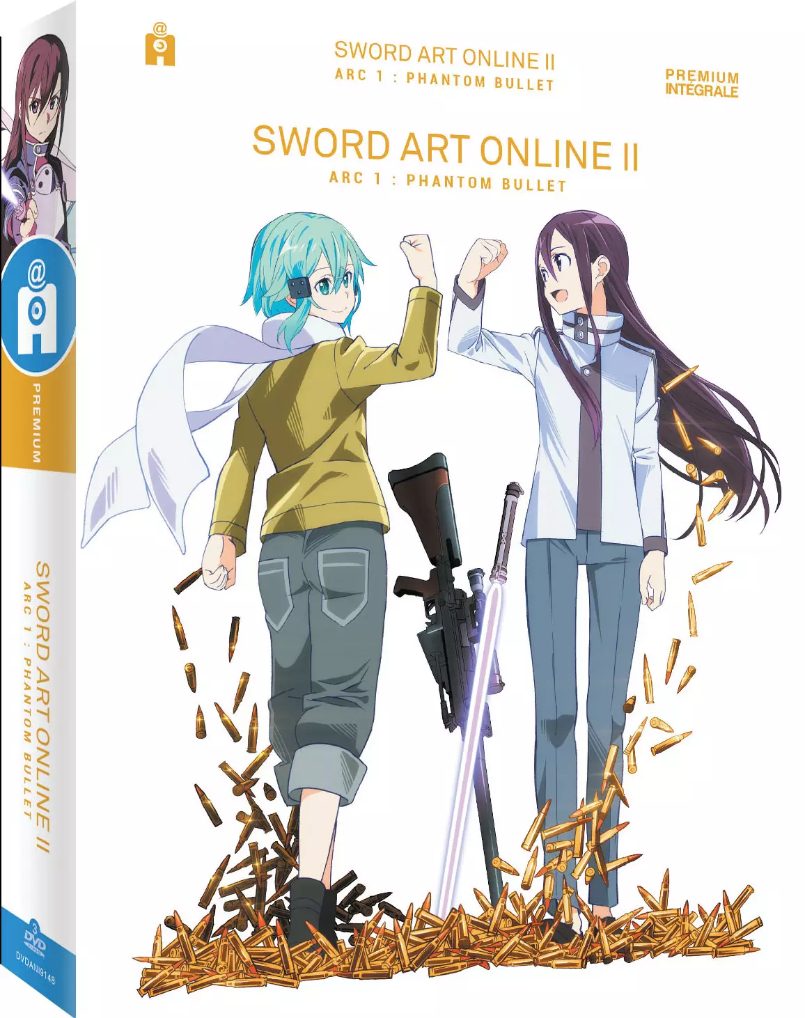 DVD Sword Art Online II - Phantom Bullet - Arc 1 - Premium - Anime Dvd ...