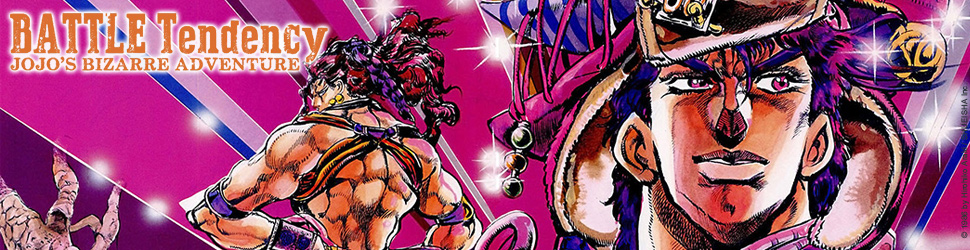 Jojos Bizarre Adventure Saison 2 Battle Tendency Manga Série