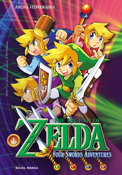 The Legend of Zelda - The Four swords adventures - Manga série - Manga news